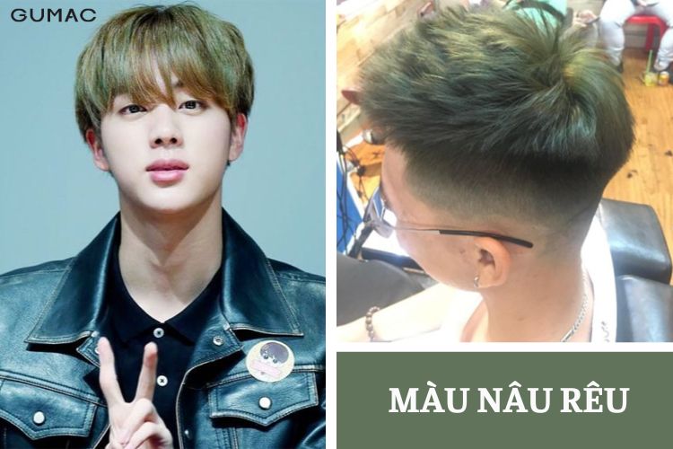 Con trai nên nhuộm tóc màu gì để sáng da |15+ màu tóc cho da ngăm