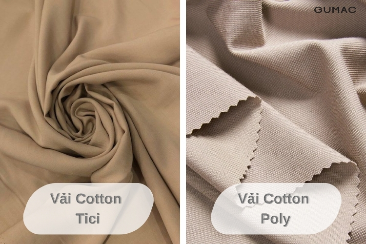 Vải cotton tici là gì? Tính chất và ưu nhược điểm của vải tici