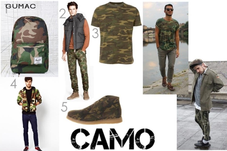 Hoạ tiết Camouflage là gì và xu hướng RẰN RI đậm CHẤT LÍNH