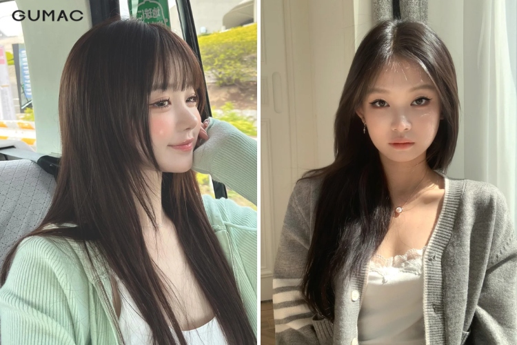 Các kiểu tóc mặc áo dài cho MẶT TRÒN xu hướng 2025