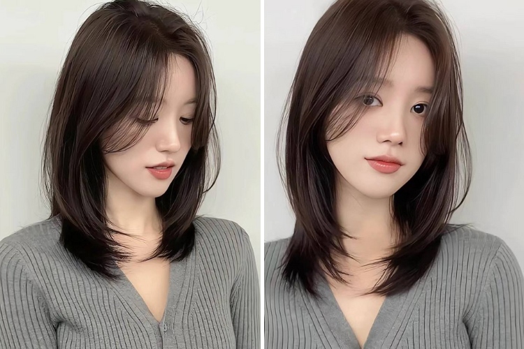 Mặt dài trán cao hợp với kiểu tóc nào vừa ĐẸP trẻ trung