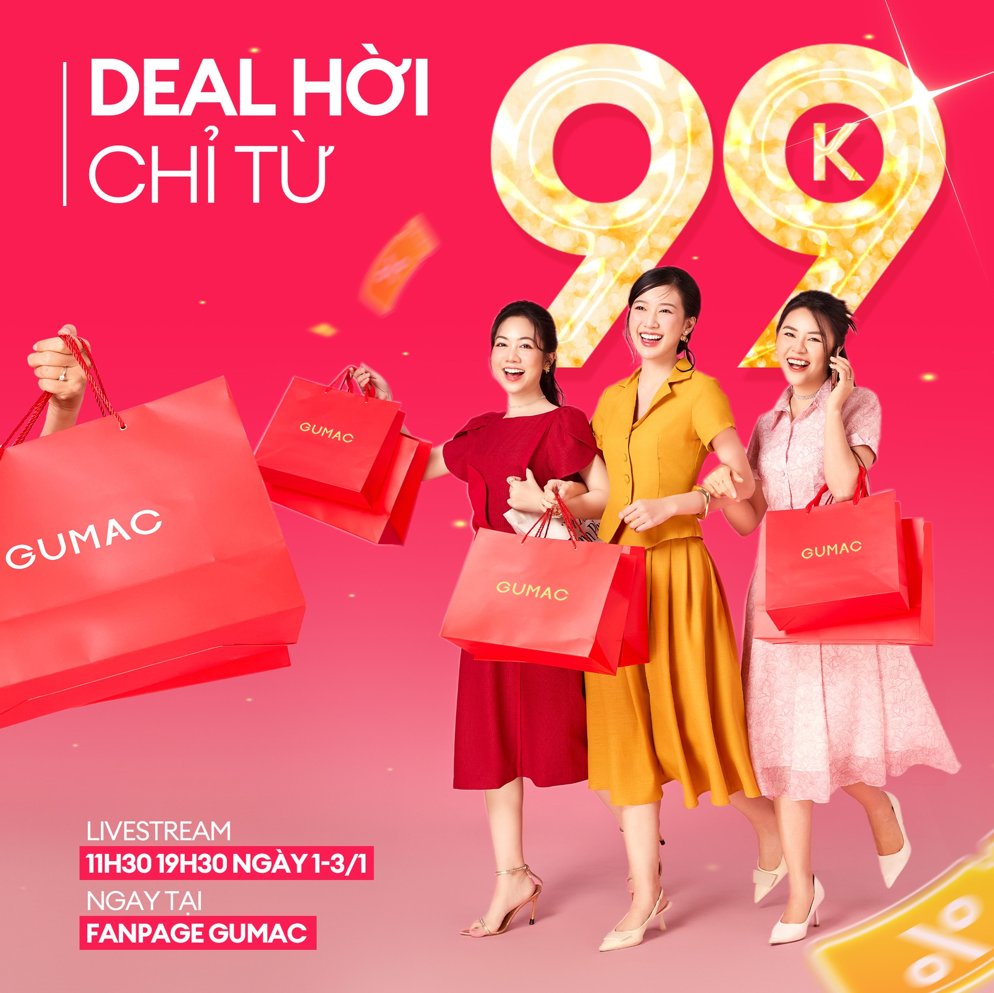 MEGA LIVE NĂM MỚI - SĂN DEAL CỰC HỜI, CHỈ TỪ #99K