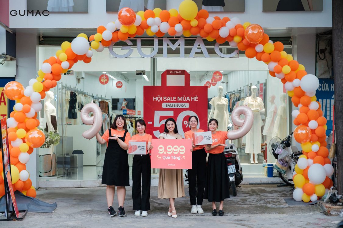 GUMAC sale sốc 99k 129k mừng sinh nhật giá CỰC HỜI