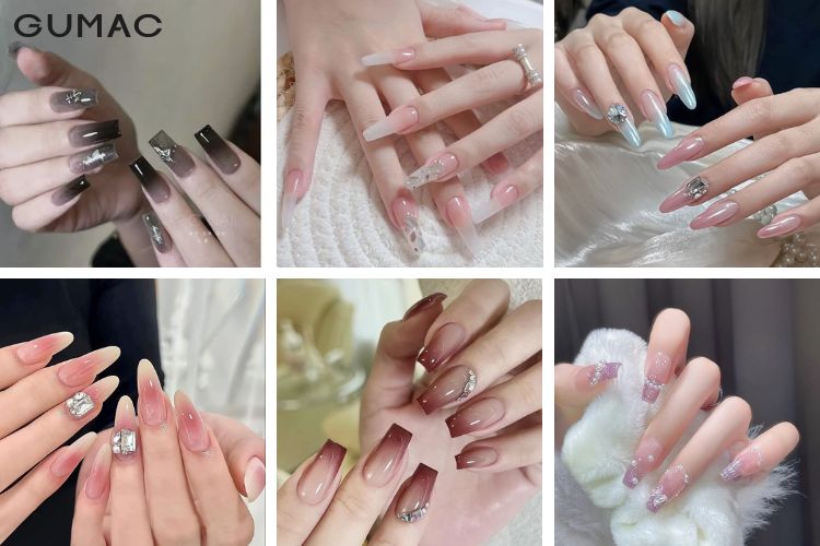 101+ Mẫu nail sơn thạch ĐƠN GIẢN tôn da đẹp nhất 2025