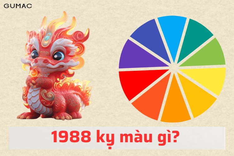 Sinh năm 1988 hợp màu gì 2025? Giải mã Ý NGHĨA của những màu sắc