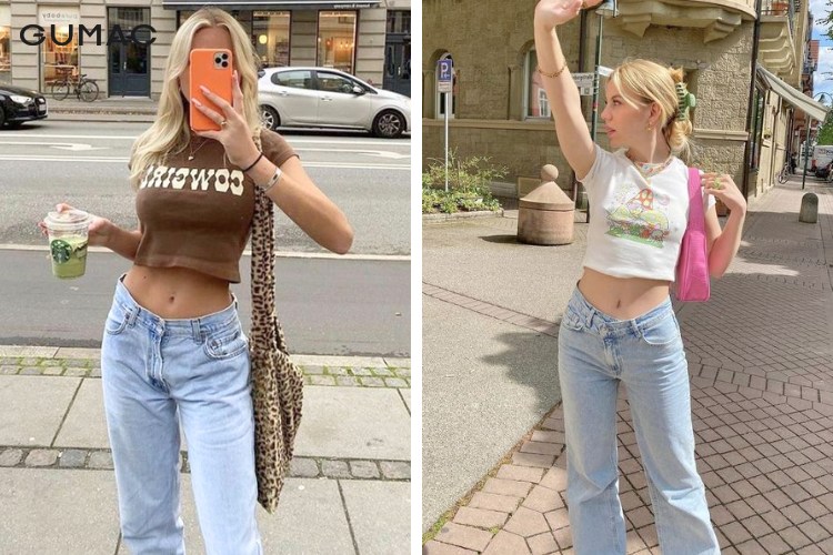 Baby tee là gì? Hướng dẫn cách phối áo thun baby tee cực Xinh