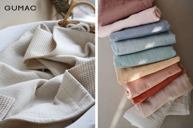 Vải Muslin là gì? Nguồn gốc, ưu điểm và ứng dụng của Muslin