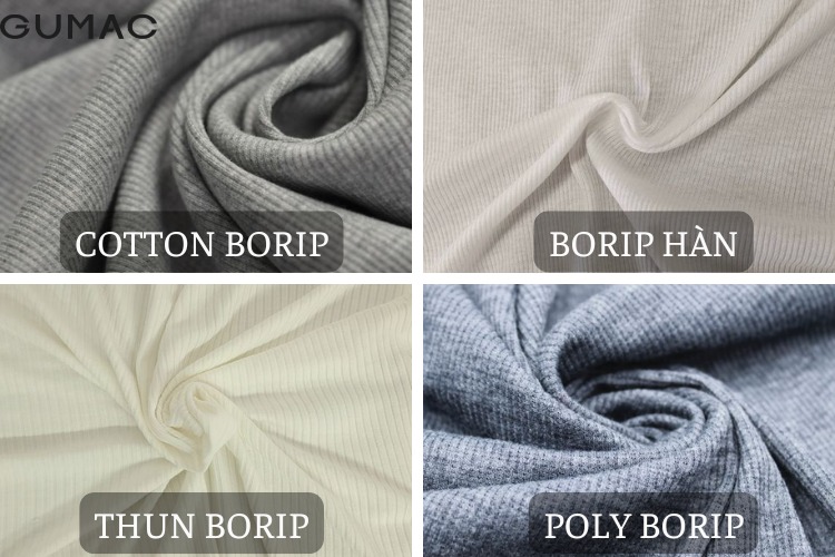 Vải borip là vải gì và những ứng dụng ÍT AI BIẾT về borip